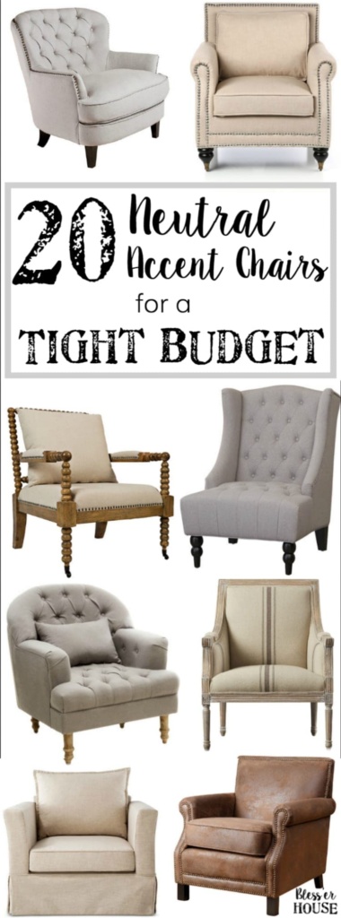 20 Neutral Accent Chairs for a Tight Budget