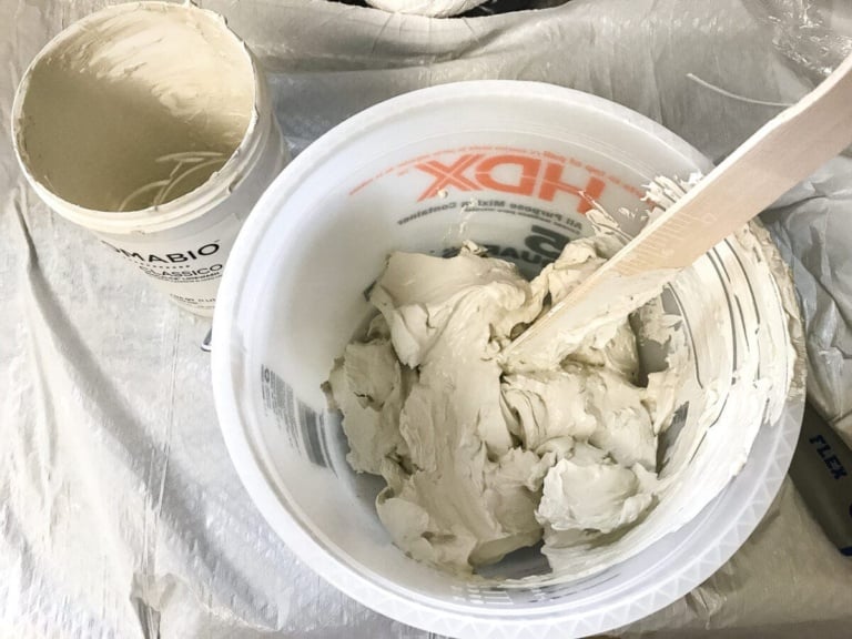 DIY Lime Washed Brick Fireplace - Easy Tutorial - Bless'er House