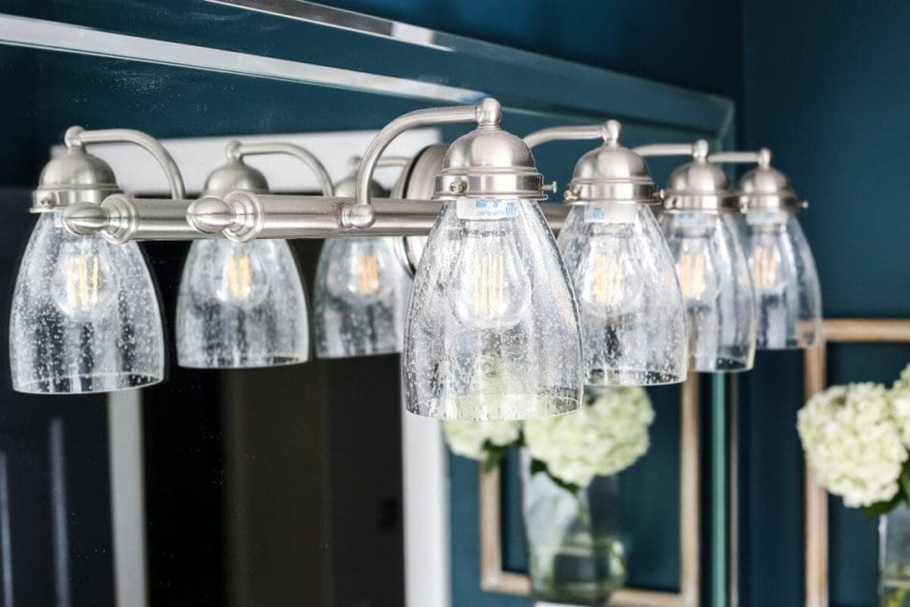 The Easiest Way to Refresh a Light Fixture - Bless'er House