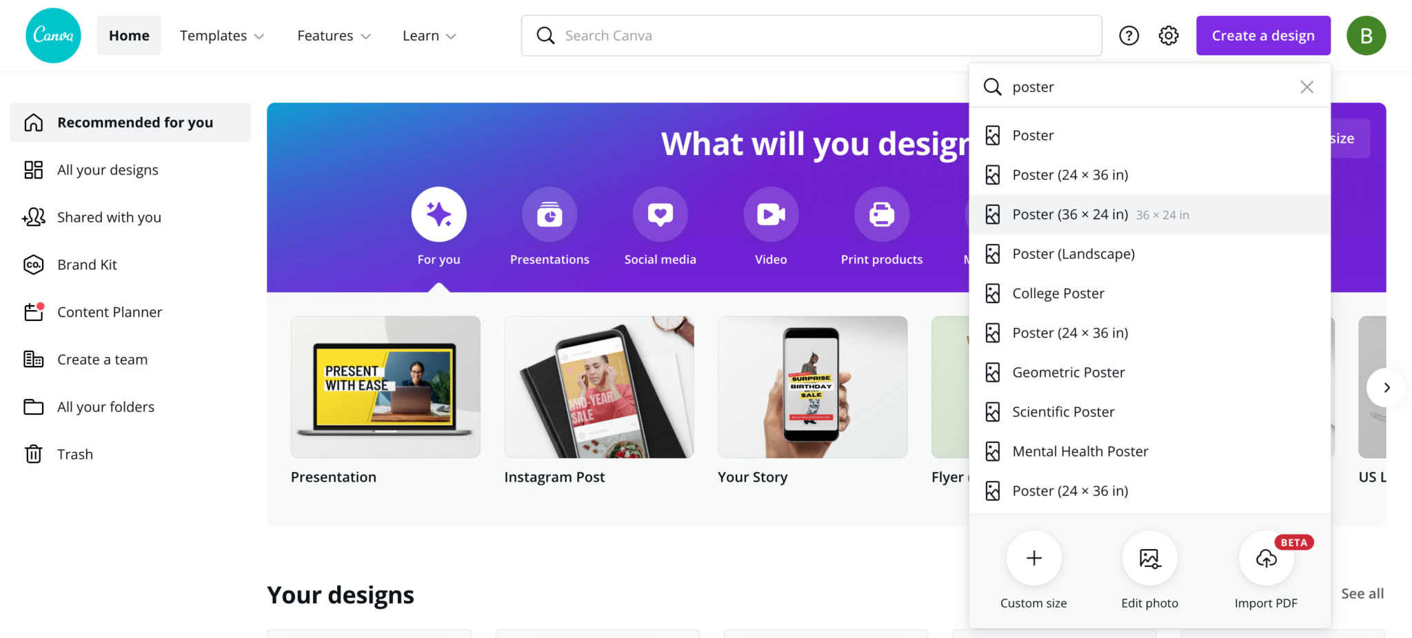 How to Make a Mood Board Room Design on Canva - Bless'er House