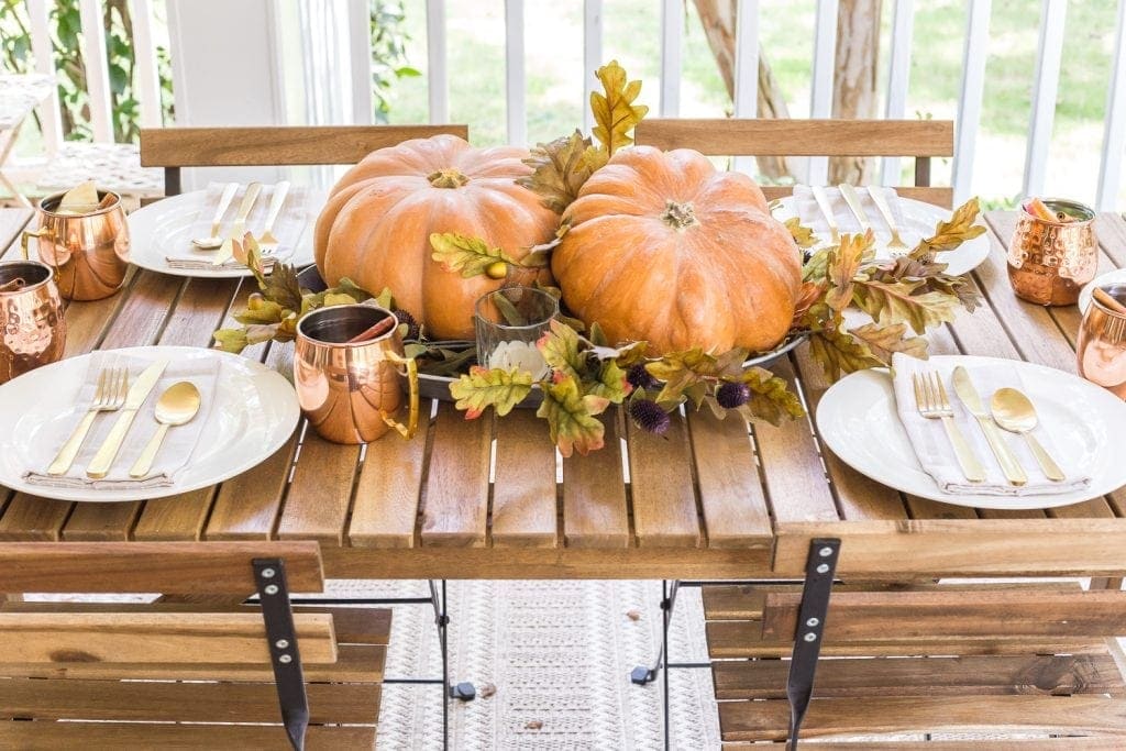 Fall Porch Tour and How to Add Cozy Style Outdoors - Bless'er House