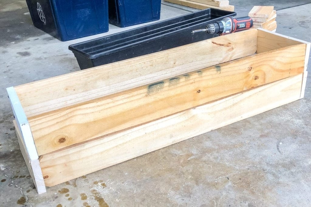 DIY Window Box from Repurposed Scrap Wood - Bless'er House