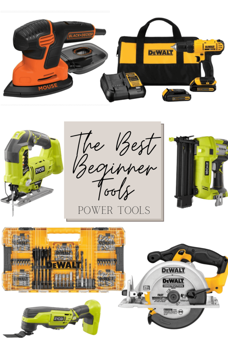 The Best DIY Tools for Beginners - Bless'er House