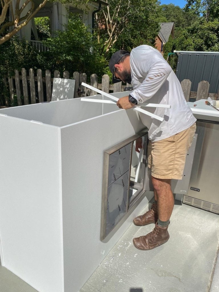 Easy DIY Outdoor Kitchen Kit Build - What You Should Know - Bless'er House