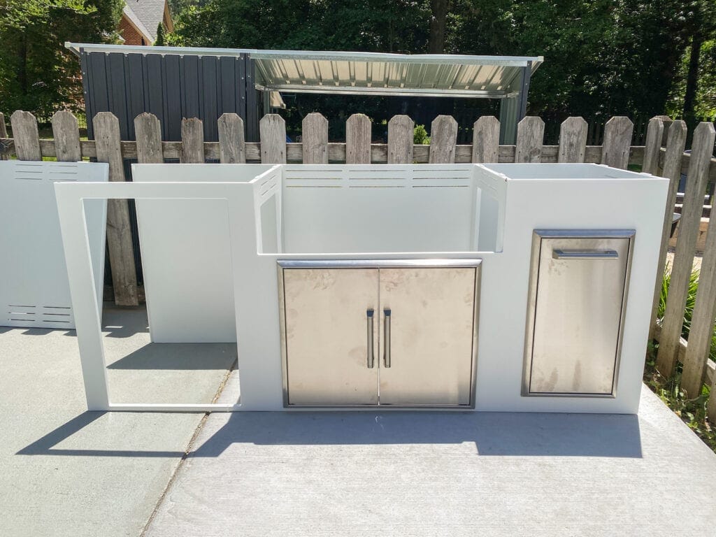 Easy DIY Outdoor Kitchen Kit Build - What You Should Know - Bless'er House