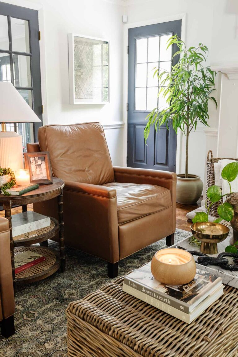 Unbiased Review: Leather Pottery Barn Recliner 2 Years Later - Bless'er ...