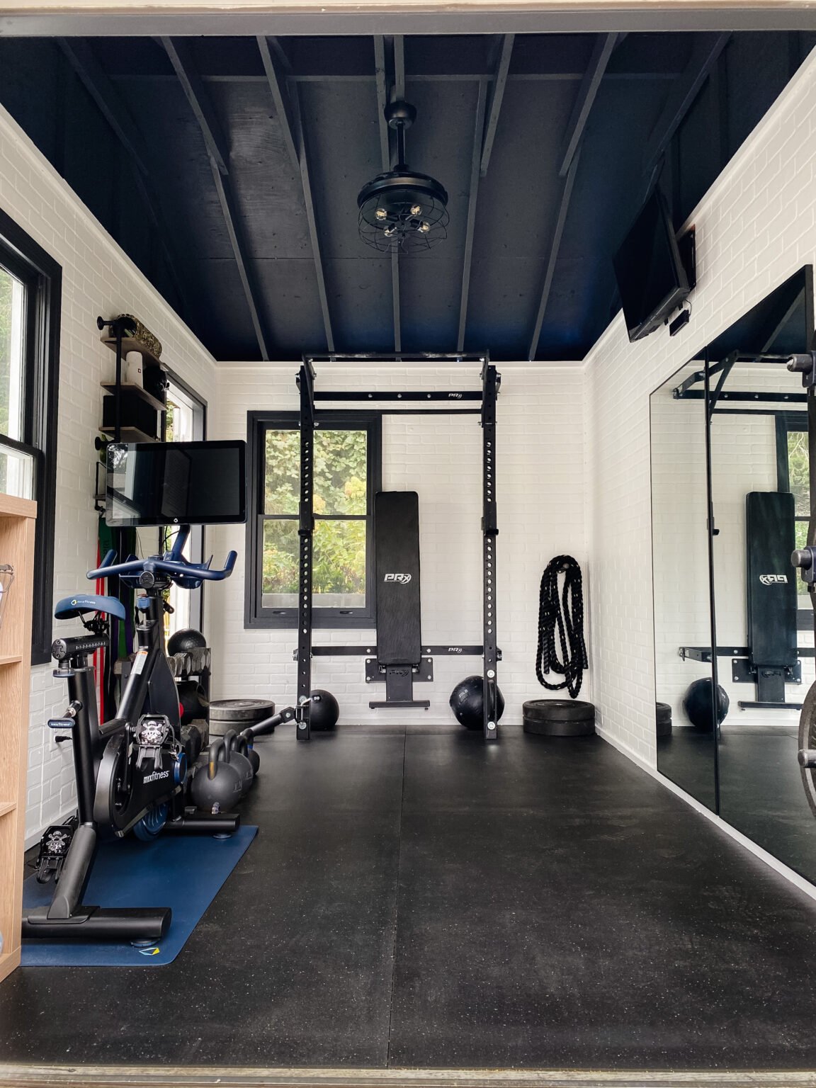 Home Gym Ideas Perfect for a Basement Garage or Shed - Bless'er House