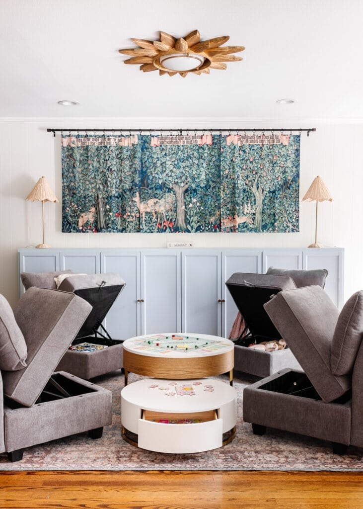 Secret Toy Storage in the Playroom + the Chicest Amazon Storage ...