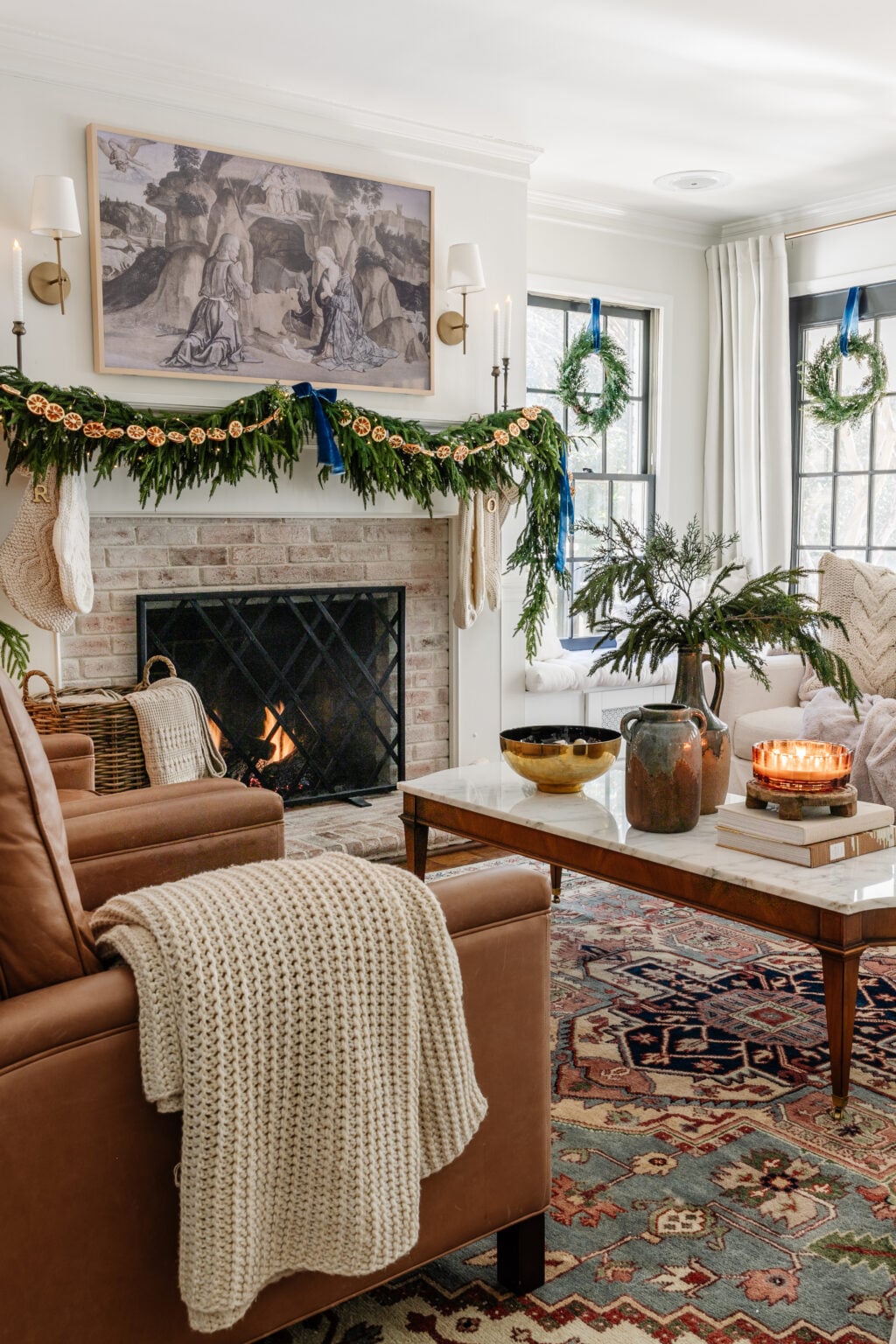 13 Cozy Christmas Living Room Decor Ideas - Bless'er House