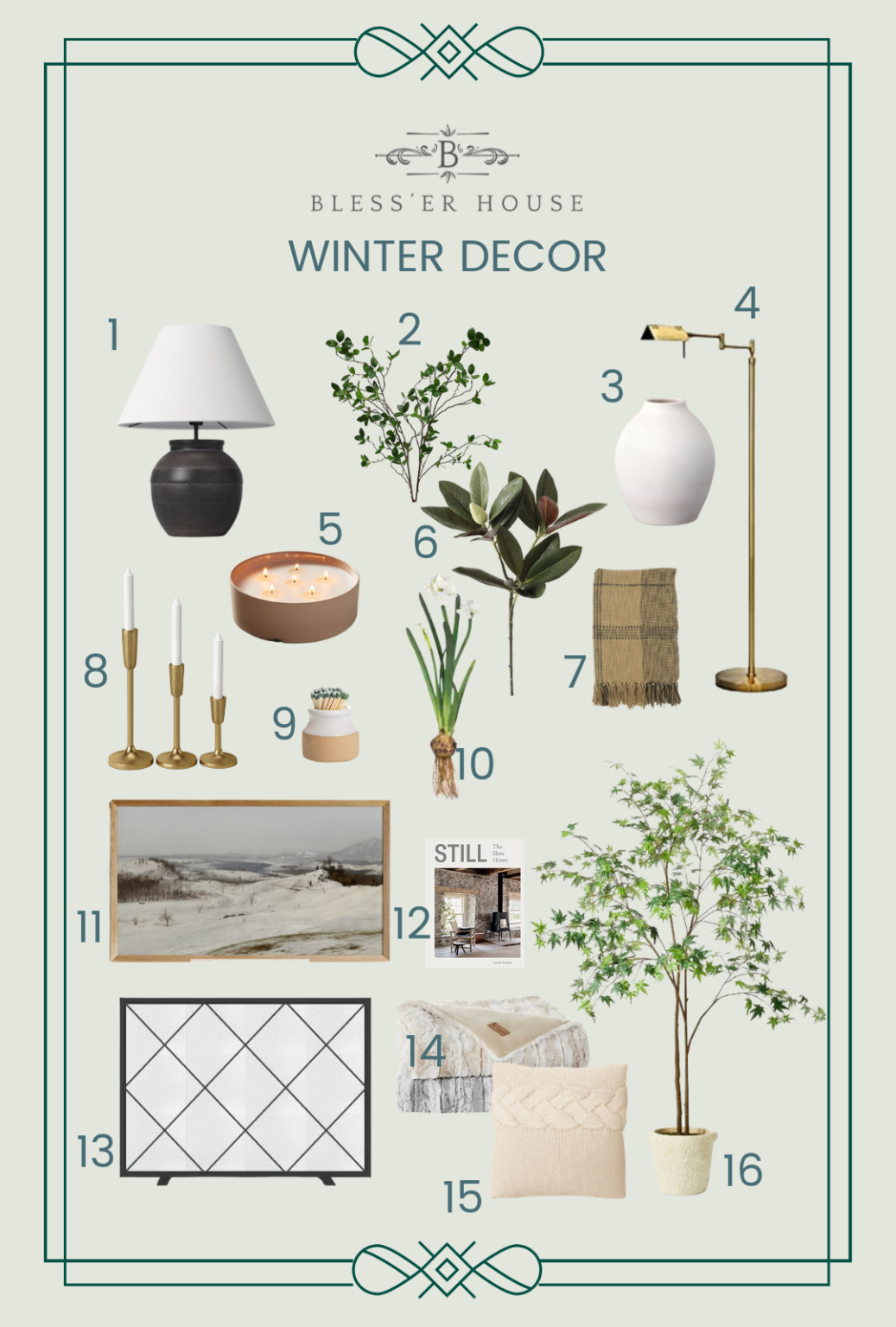 16 Cozy Winter January Decor Favorites - Bless'er House