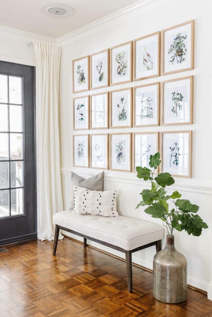 How to Hang a Gallery Wall Perfectly Every Time - Bless'er House