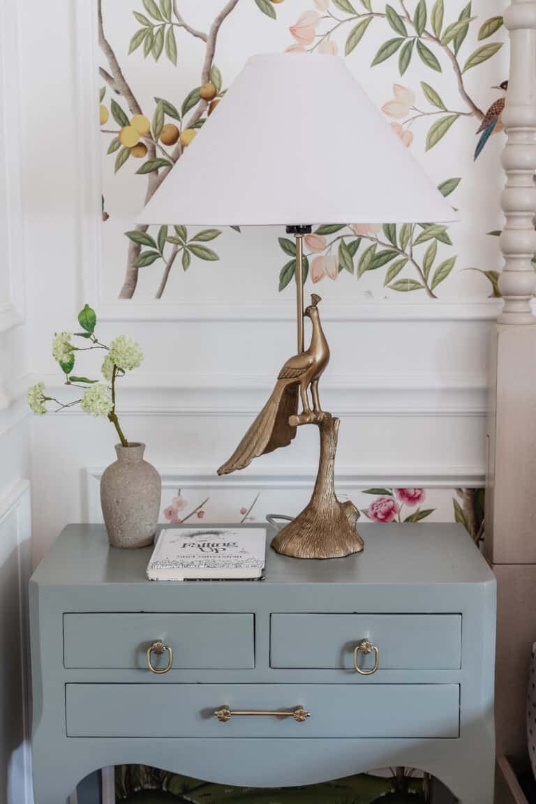 DIY Painted Bedside Tables + a Trick for Using Gloss Paint - Bless'er House