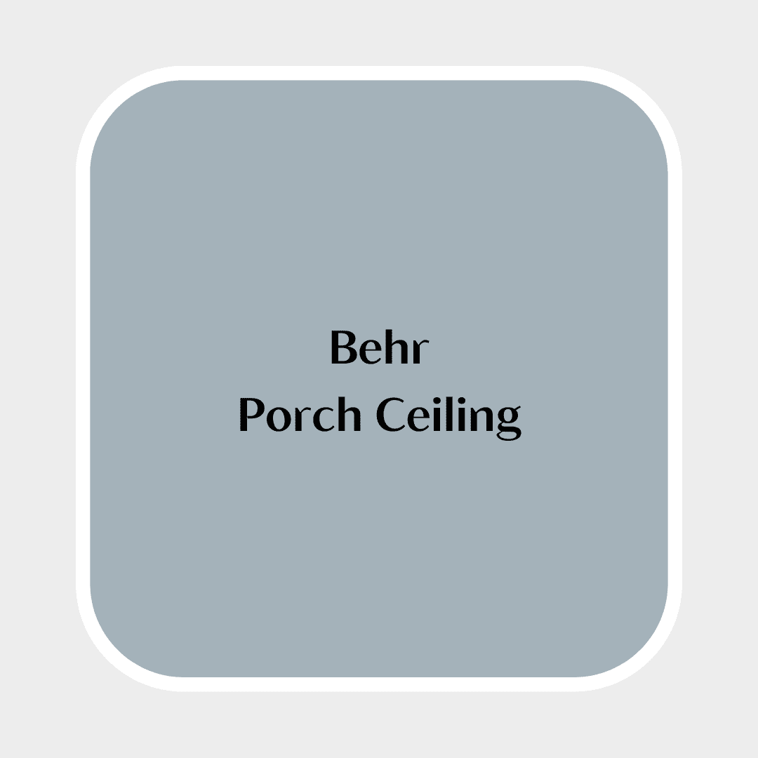 The Best Haint Blue Paint Color for Porch Ceilings - DESIGN IT. STYLE IT.