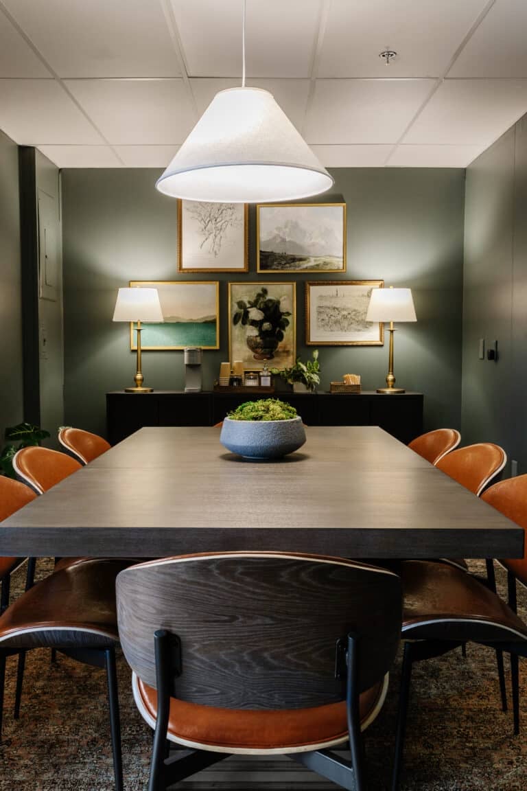 Cozy Conference Room Design Ideas & Office Makeover - Bless'er House