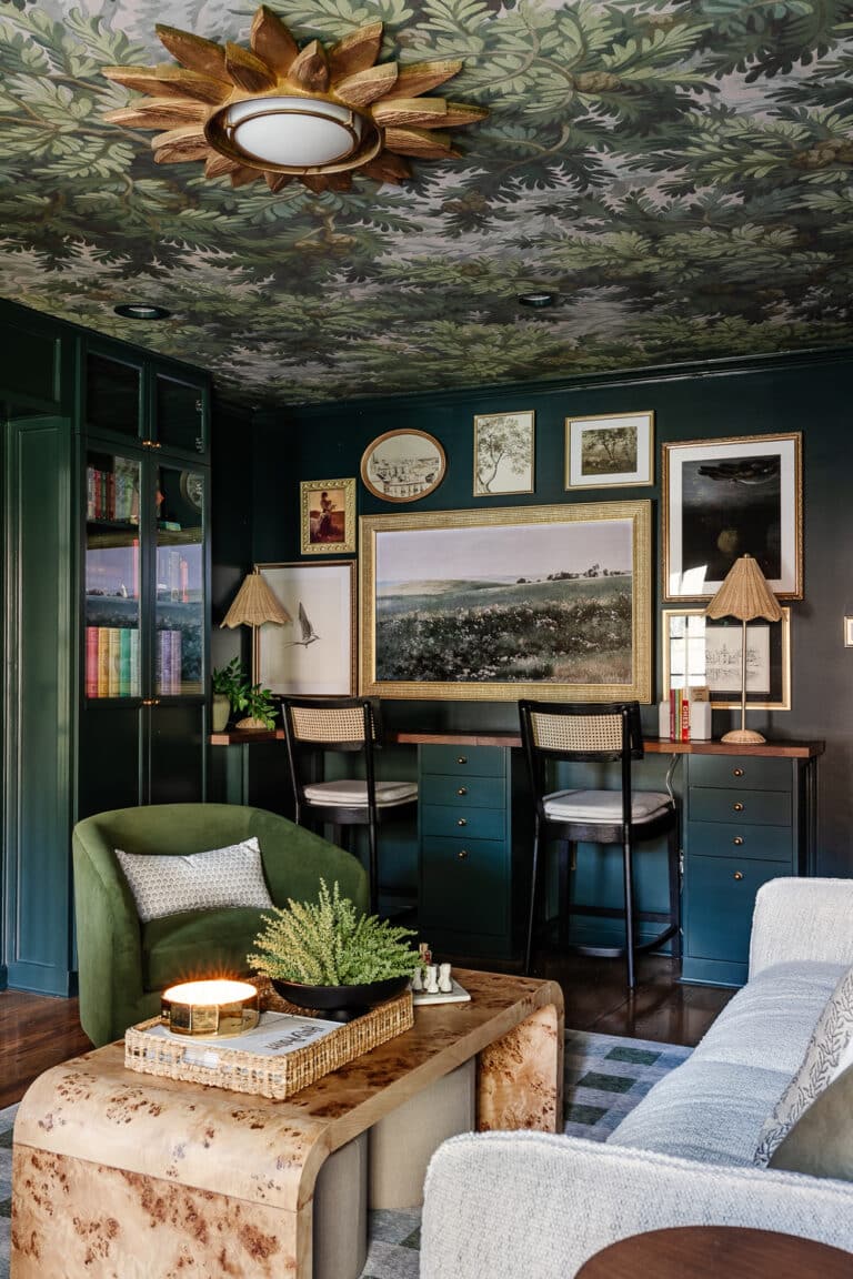 Budget Friendly DIY Home Media Room Ideas: Makeover Reveal - Bless'er House