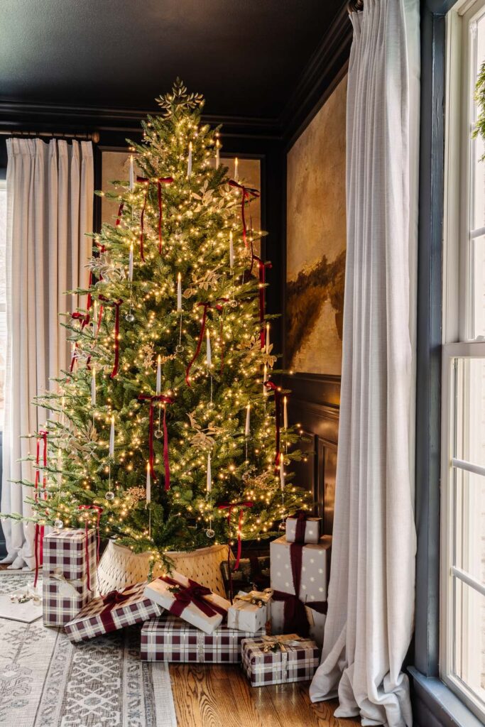 Modern Colonial Christmas Home Tour 2024 - Bless'er House