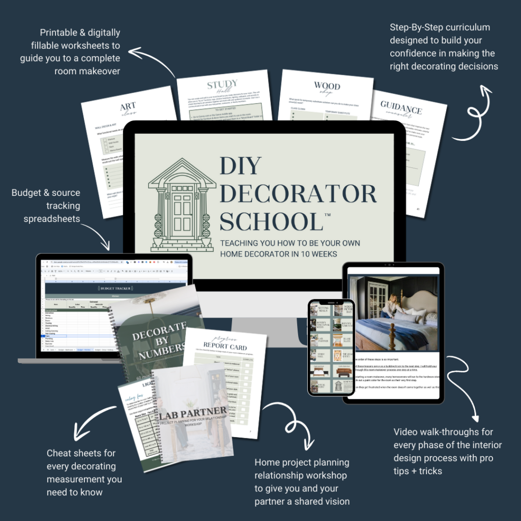 Now Open for Limited Enrollment: DIY Decorator School™ - Bless'er House