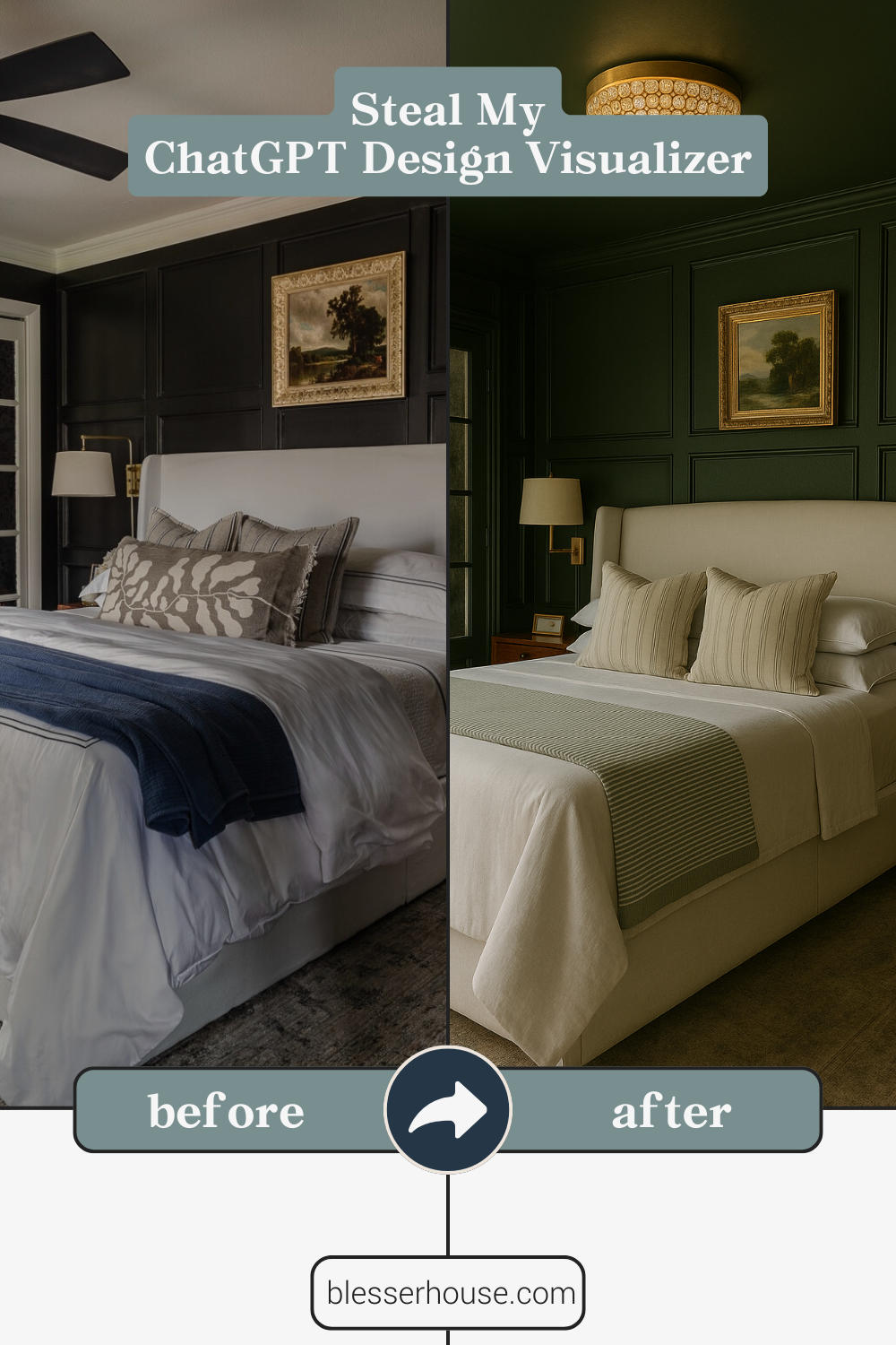 I Used ChatGPT to Design Our Bedroom – Steal My Prompt - Bless'er House