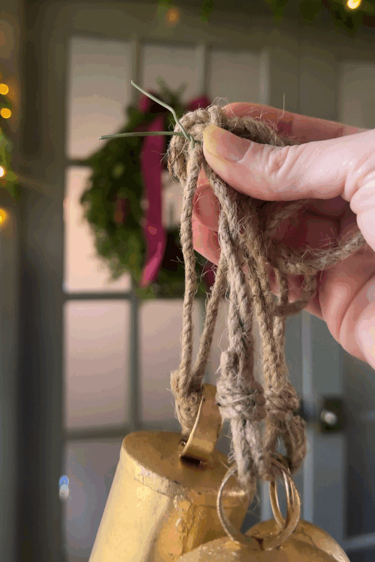 How to Hang Garland Over a Doorway (No Damage & Totally Customizable ...