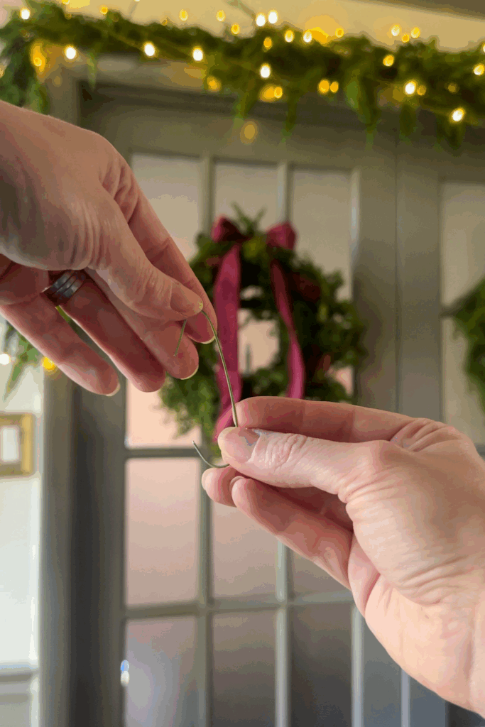 How to Hang Garland Over a Doorway (No Damage & Totally Customizable ...
